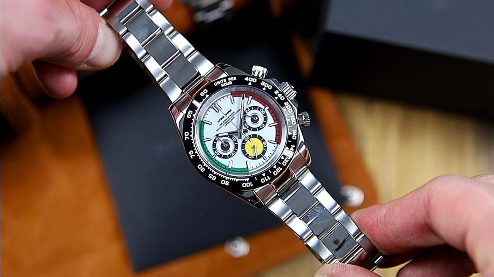 Atomi Shine Velocirex Review – A Unique Racing Chrono Dial