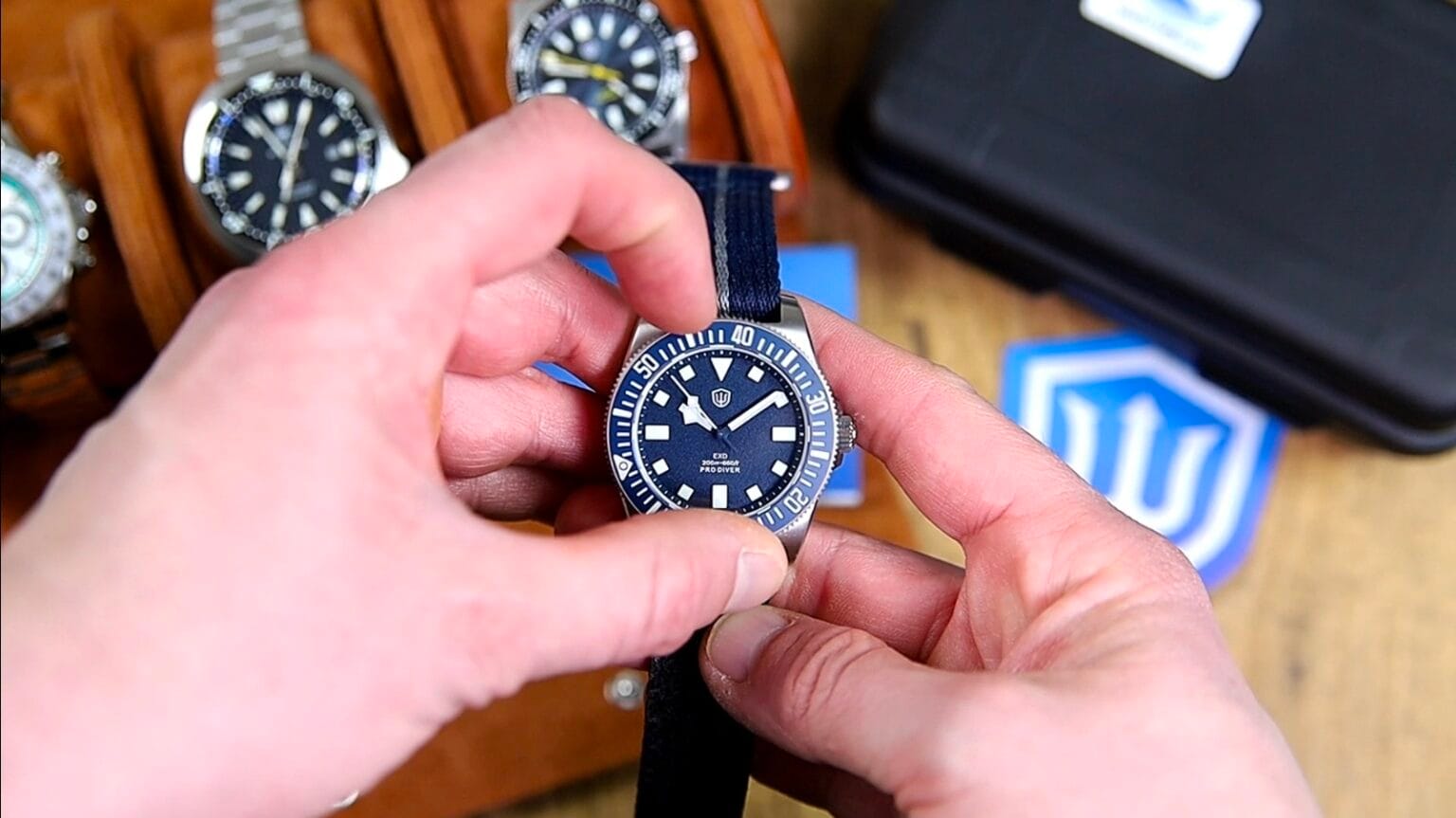 Watchdives EXD Review – A Titanium Diver With Sapphire Under $200