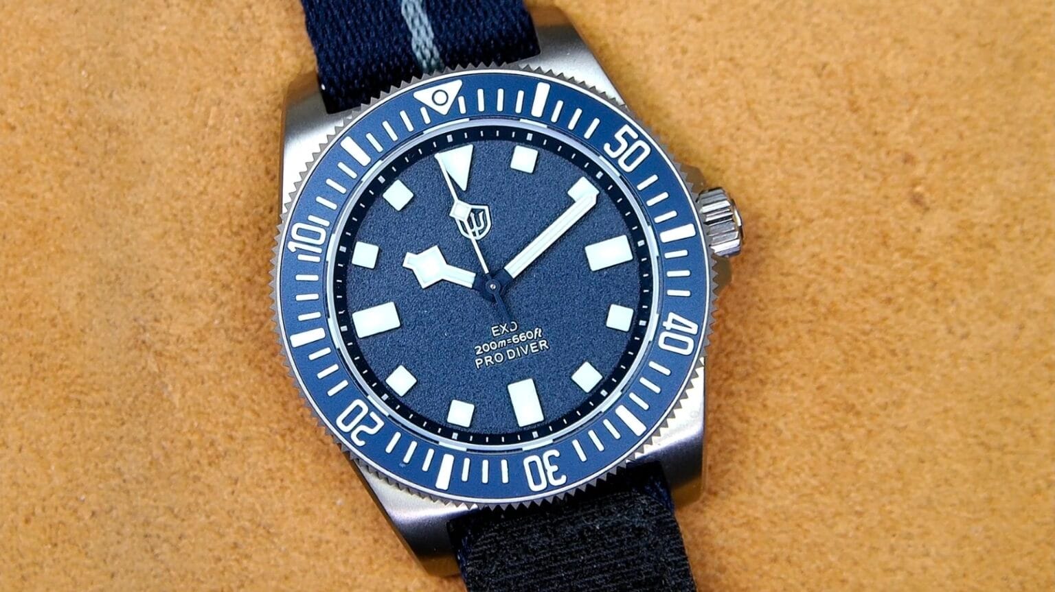 Watchdives EXD Review – A Titanium Diver With Sapphire Under $200